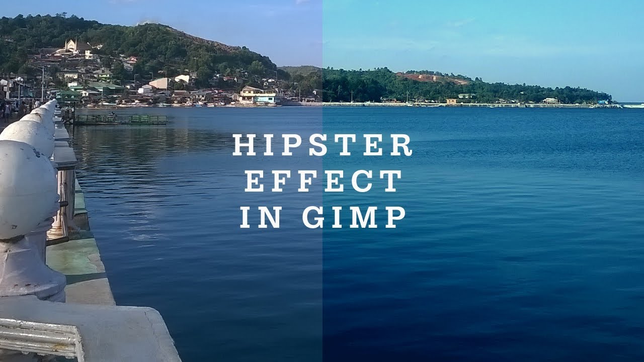 How To Make The Hipster Effect In GIMP - YouTube