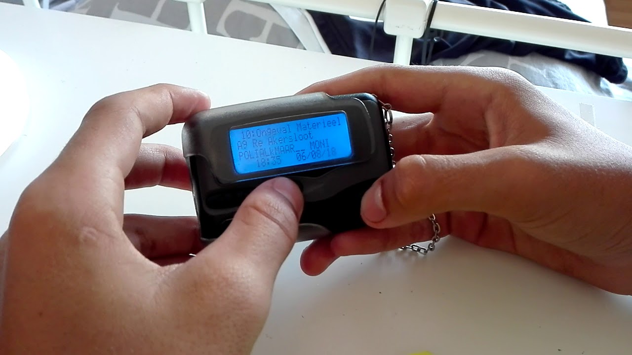 Pager Jupiter pro V9.1 + alarmering - YouTube