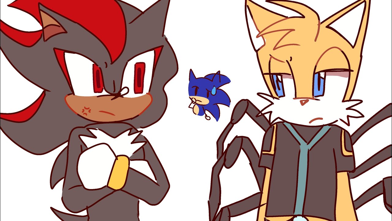 NINE VS SHADOW || SONIC PRIME || Animation + Art - YouTube