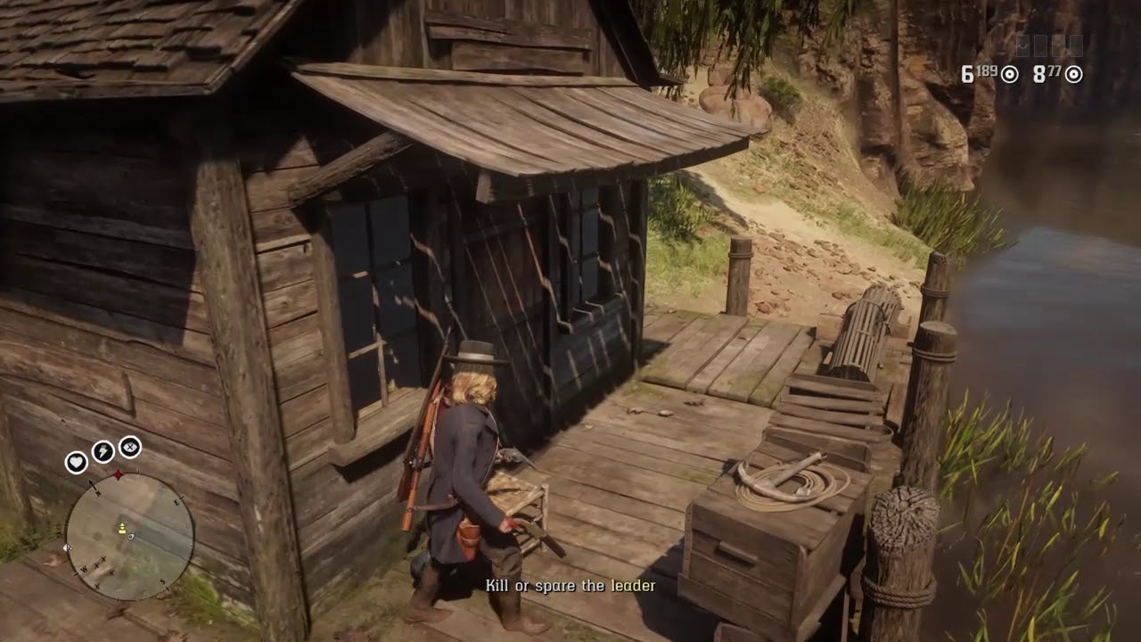 RDR2 Online - The Old Bacchus Place gang hideout - YouTube