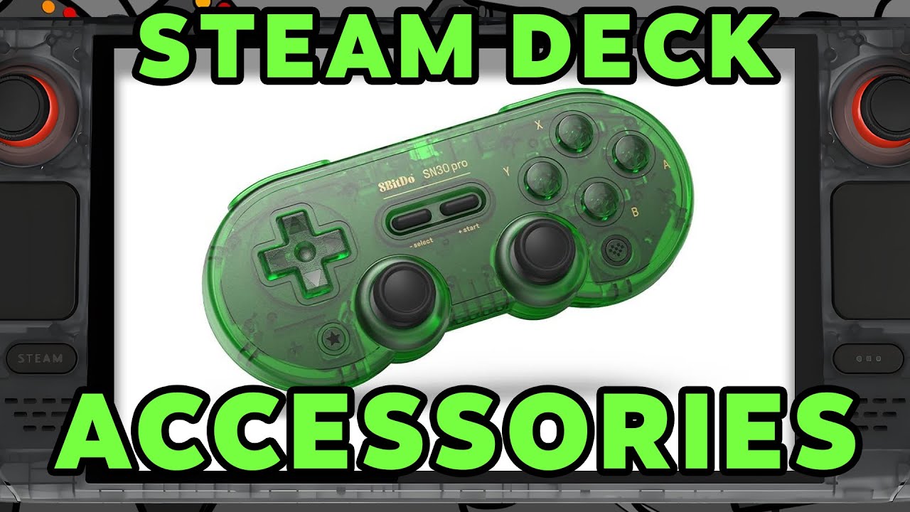 「Steam Deck Accessories - Controllers & More!」 - YouTube