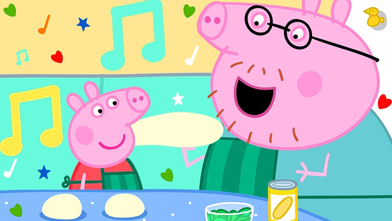 Peppa Pig en Español 🎵 El experto Papá Pig | Canta con Peppa | Pepa la ...