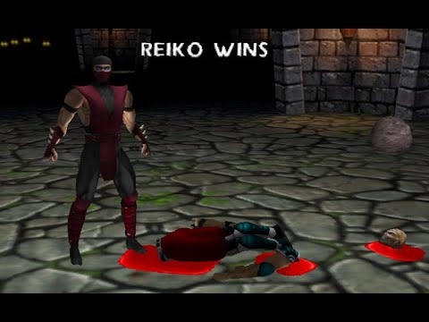 Mortal kombat Gold Reiko [ Ninja Mask ReSkin Mod ] - Arcade mode - YouTube