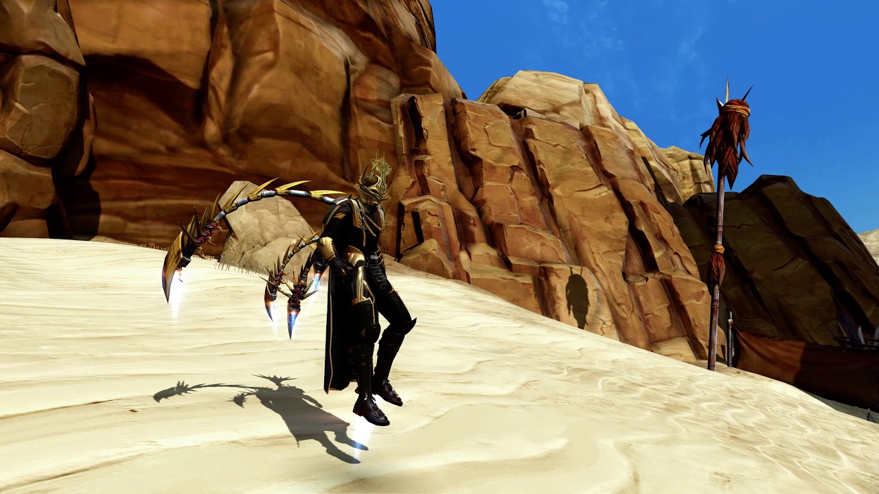 Wings of the Architect Mount Animation Preview SWTOR - YouTube