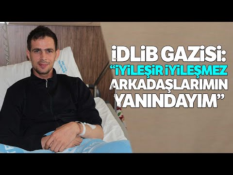 İdlib Gazisi Mustafa Aydoğan\