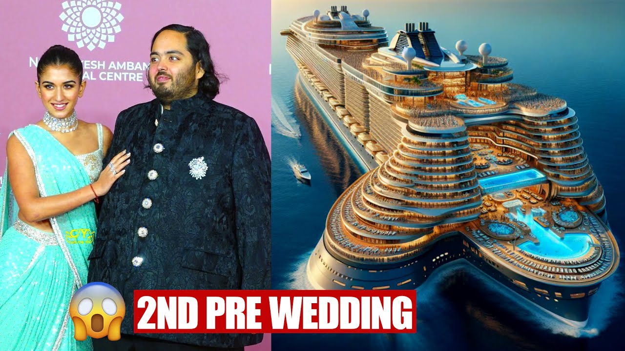Anant Ambani & Radhika Merchant 2nd Pre-Wedding in Cruise Ship | Guest ...