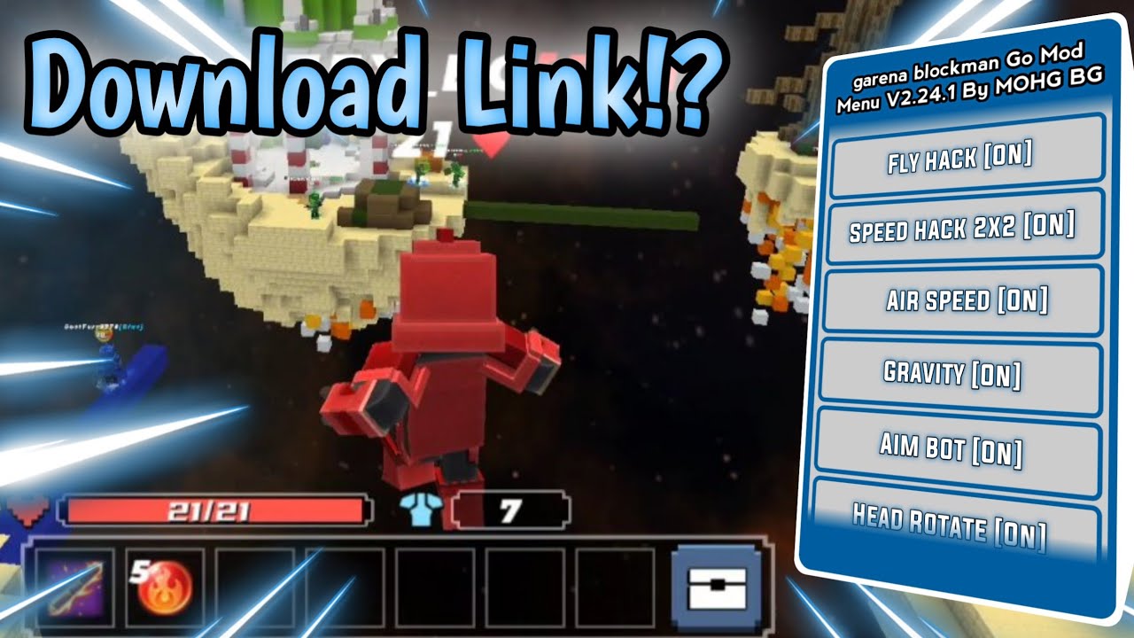 Garena blockman go mod menu latest version | Blockman go fly hack 😱😢 ...