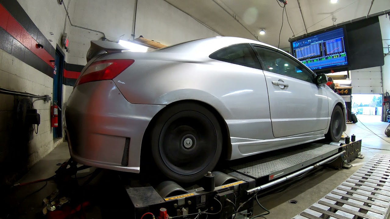 Honda Civic FG2 Turbo Dyno Run @Classified Motorsports - (Kelowna, BC ...