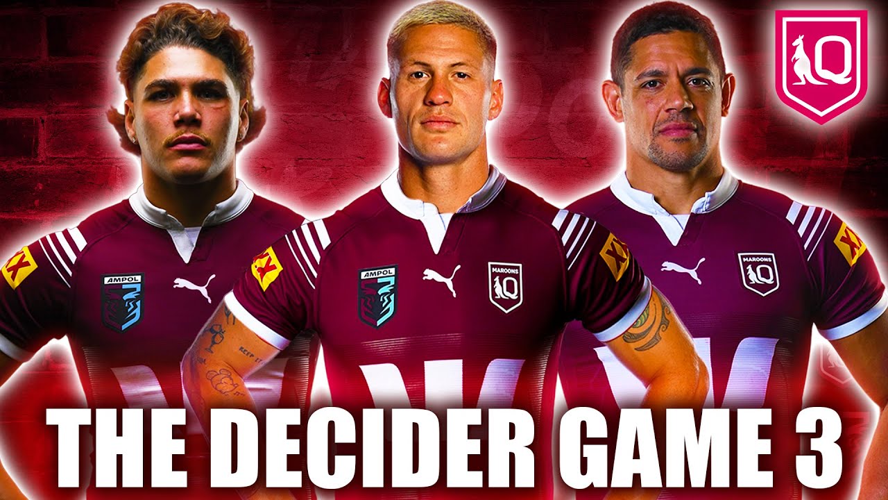 CONFIRMED! Queensland Maroons Game 3 Official Line-Up | NRL 2024 - YouTube