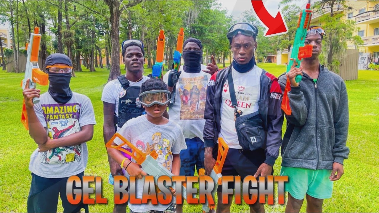 I Had A Gel Blaster Fight - YouTube