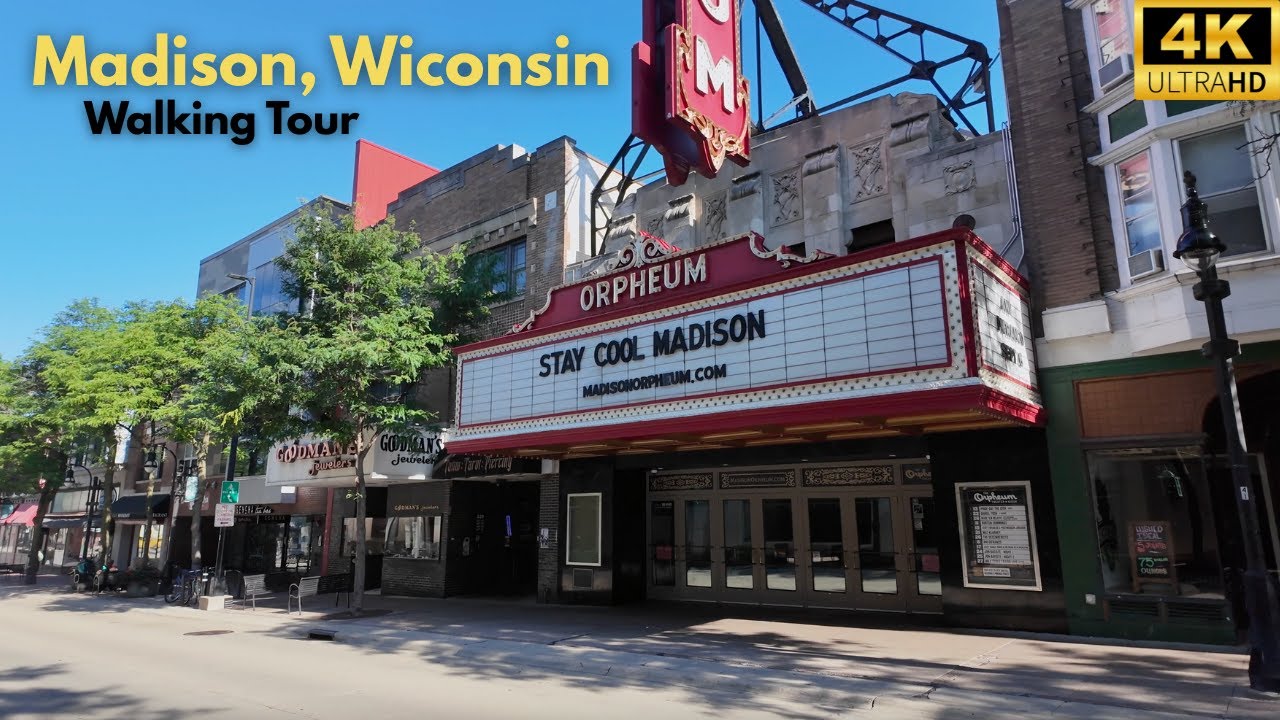 Madison, Wisconsin 🇺🇸 Walking Tour 2025 [4K] - YouTube