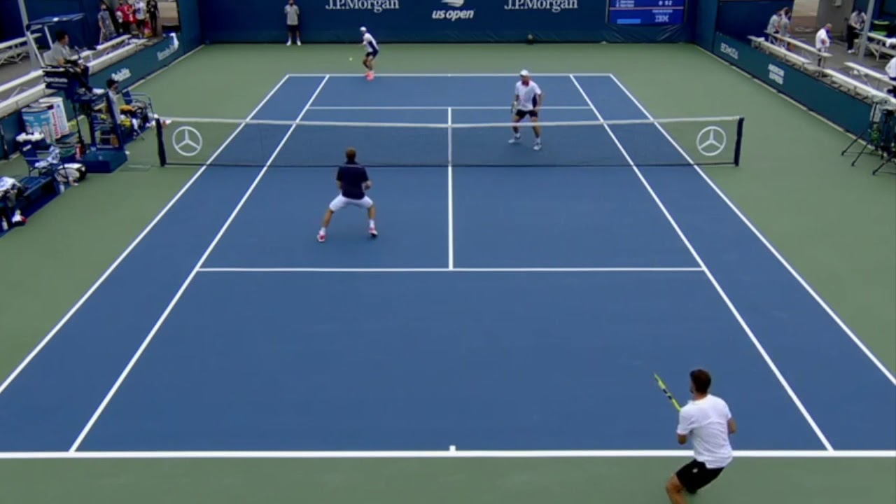 tennis doubles volley 93 ダブルスのボレー特集93 - YouTube