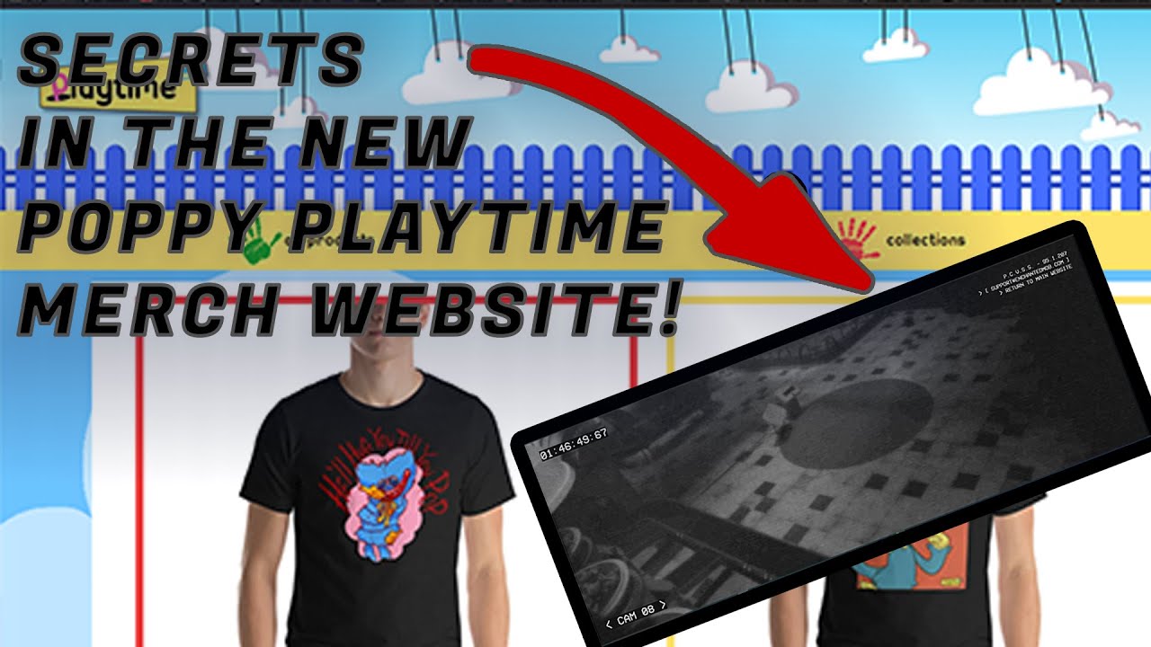 *NEW* POPPY PLATIME SECRETS FOUND! (CAMERAS!!) - YouTube