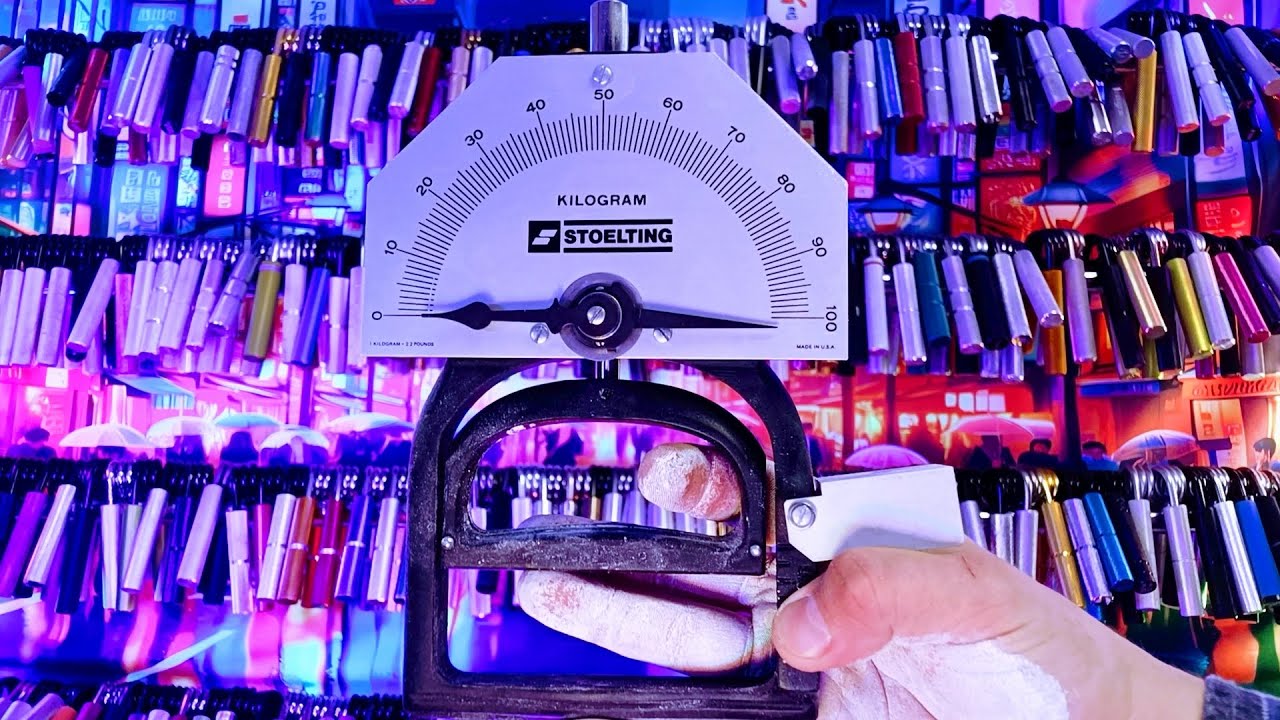 Maxed Out STOELTING Smedley Hand Dynamometer 握力計 - YouTube