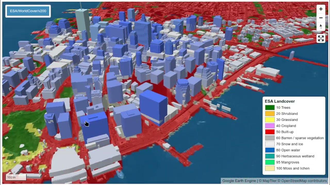 Visualize Earth Engine Data In 3d With Leafmap And Maplibre Youtube