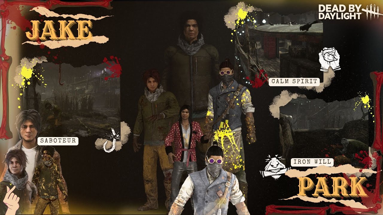 DBD Survivor Gameplay - JAKE PARK (12) ༼ つ _ ༽つ - YouTube
