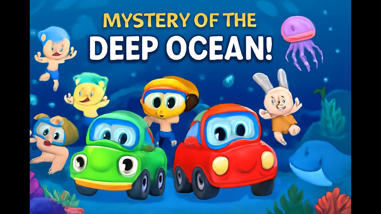 Cartoon Cars & Friends: Mystery of the Deep Ocean! | Episode 7 – Ocean ...