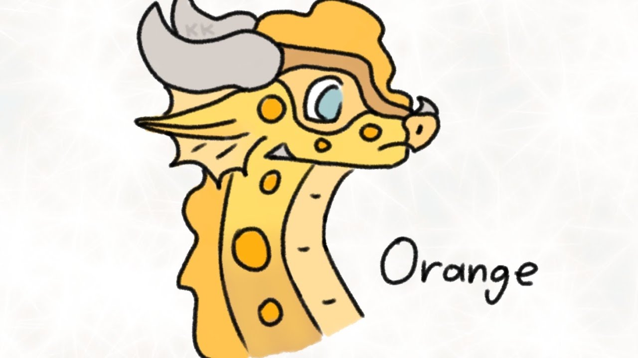 WOF OC Orange - speedpaint - YouTube