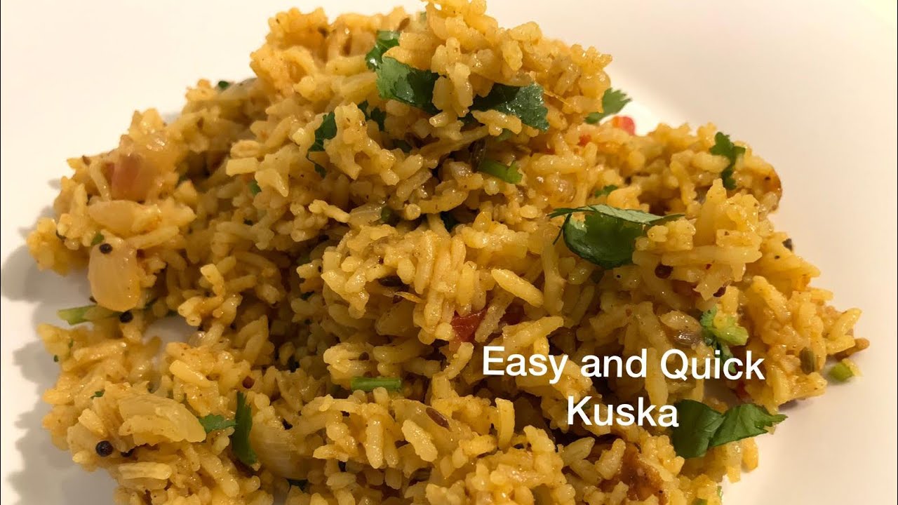 Kuska| easy rice recipe| Recipes In Minutes - YouTube
