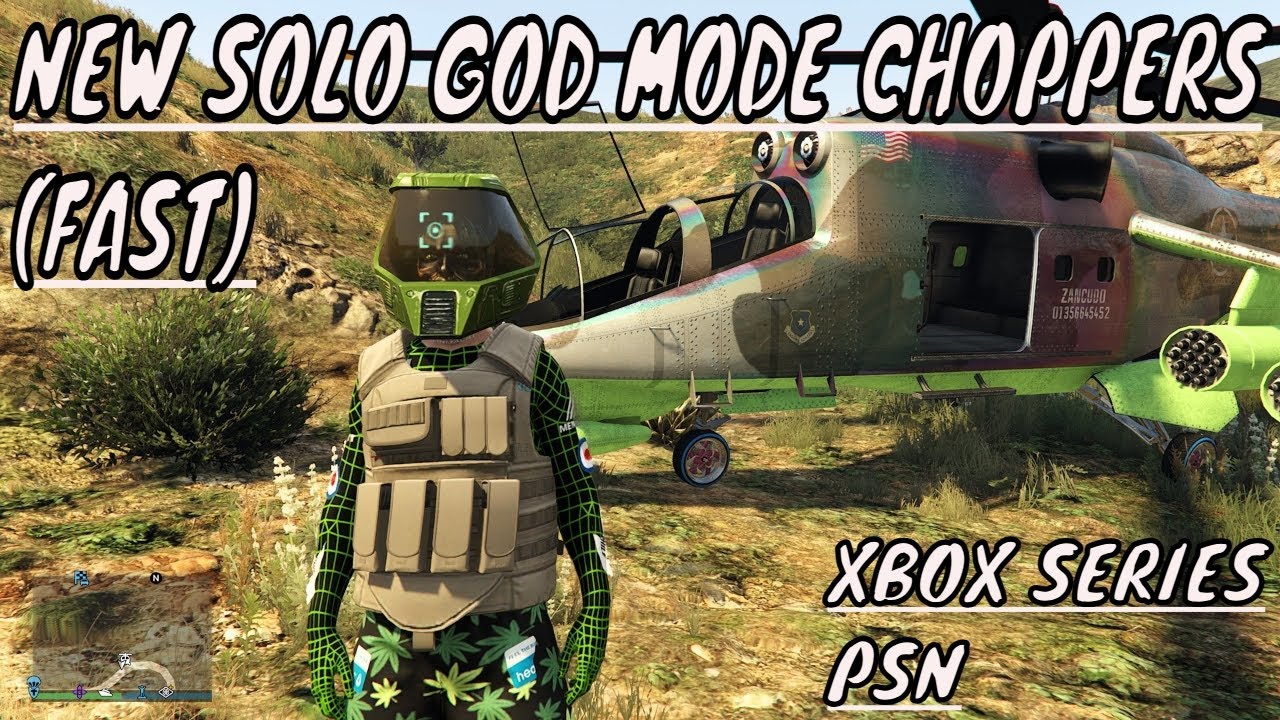 🚨PATCHED🚁NEW SOLO GOD MODE CHOPPERS🚁(GTA ONLINE)EASY #NEW #ONLINE #SOLO ...