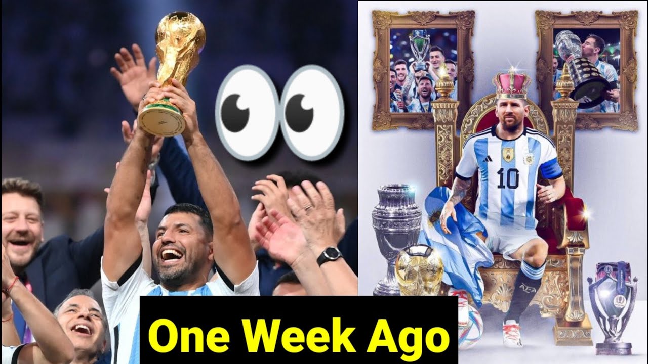 Leo Messi had an amazing night one week ago, Argentina celebration ...