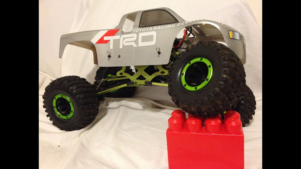 Exceed MaxStone 10 RC Lava Rock Crawling - YouTube