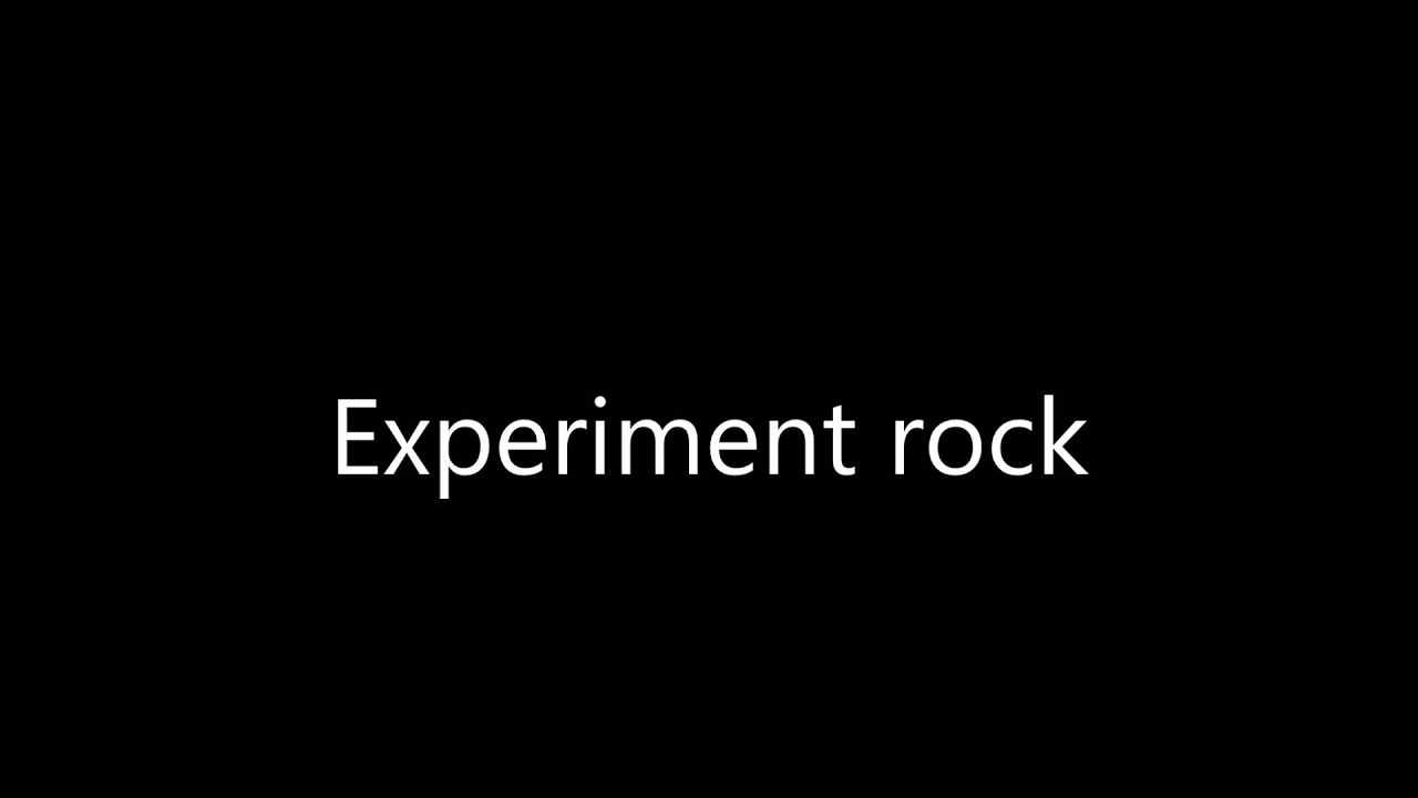 Experiment rock 1988 - YouTube