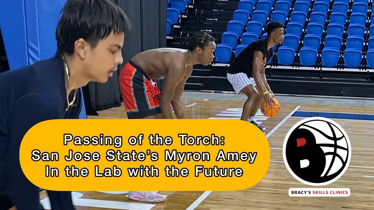 Passing of the Torch: San Jose State’s Myron Amey in the Lab with the ...