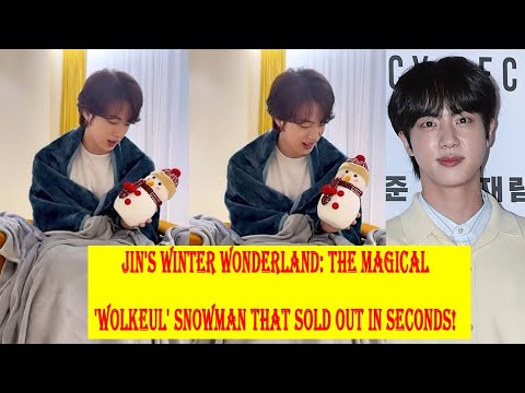 Jin's Winter Wonderland: The Magical 'Wolkeul' Snowman that Sold Out in ...