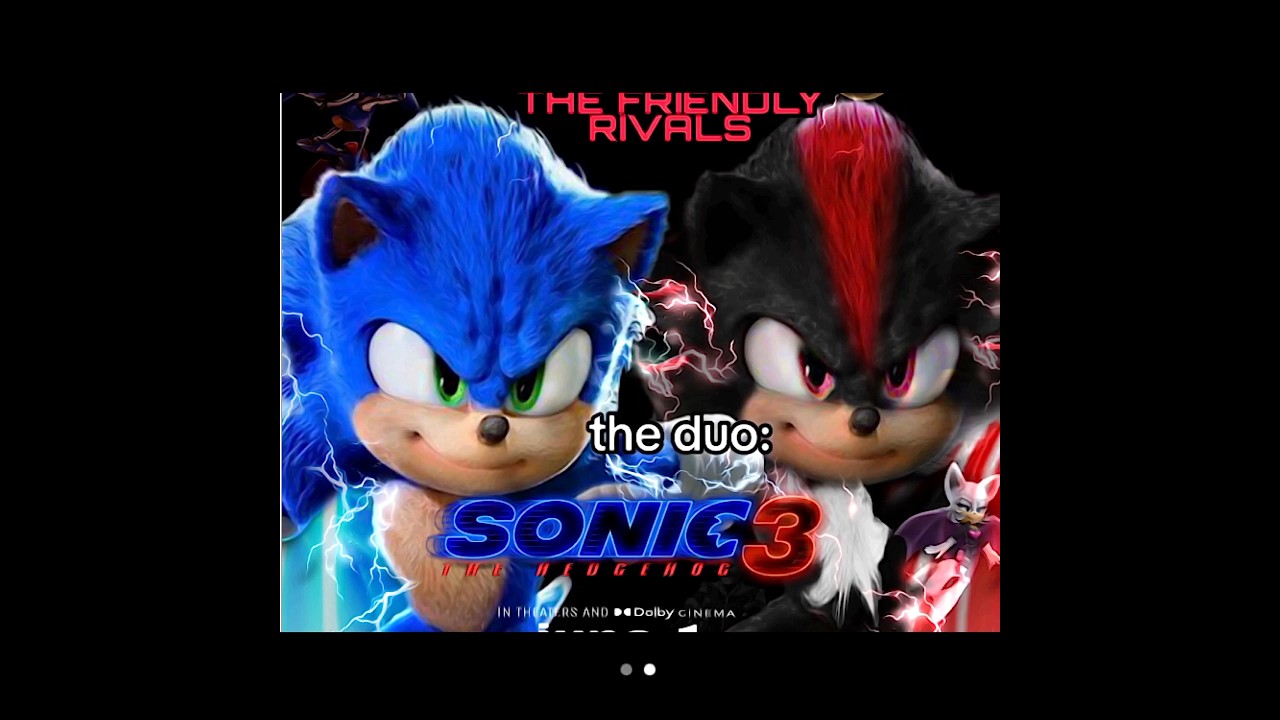 Sonic and Shadow edit | Sonic Movie #sonicedit #sonicthehedgehog #shadowthehedgehog #sonicmovie ...