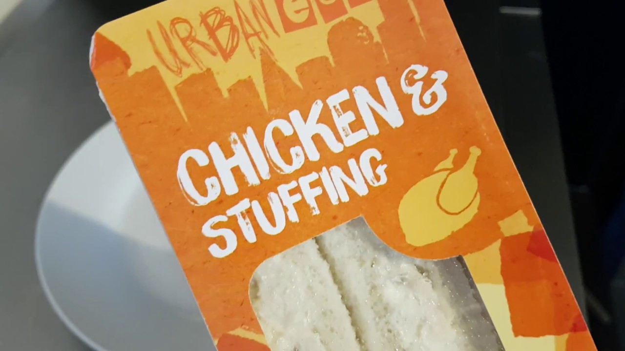 URBAN EAT - Chicken & Stuffing Sandwich - YouTube