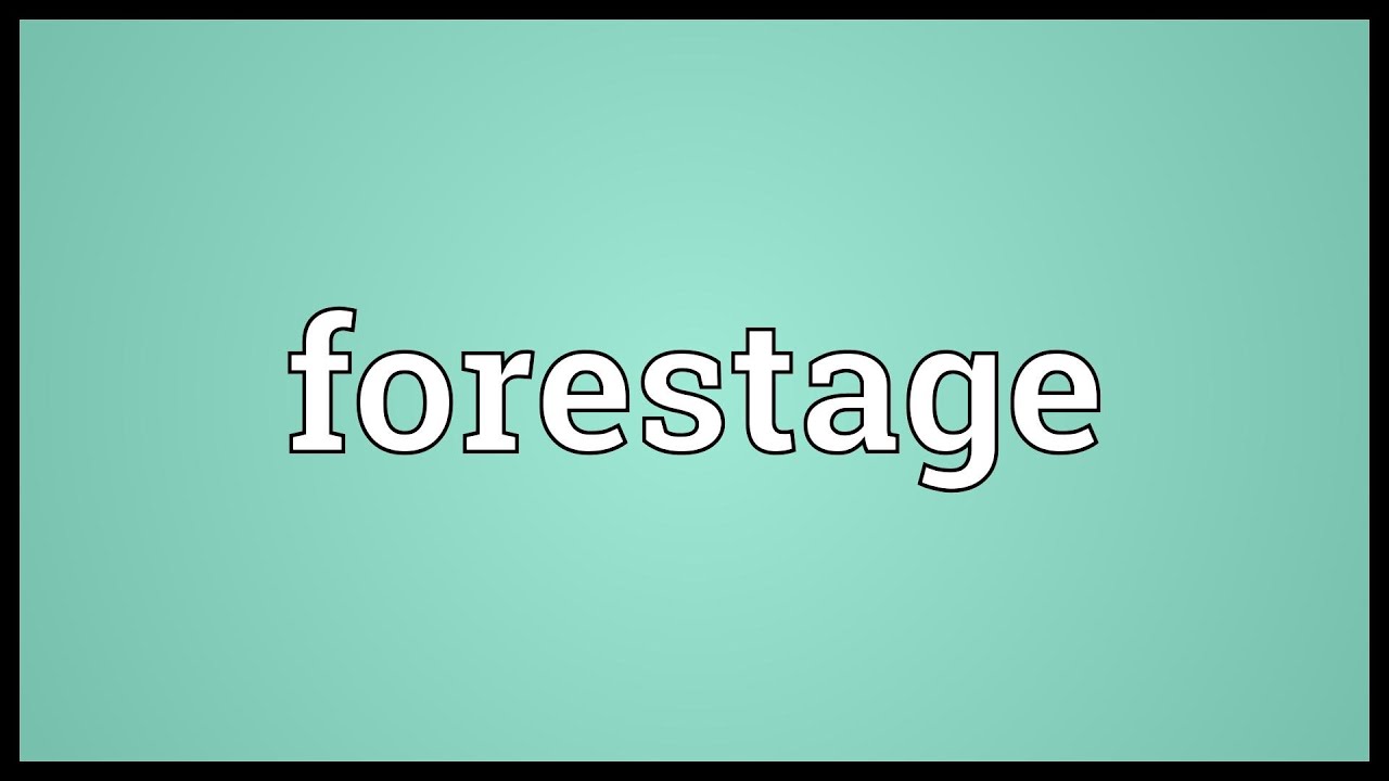 Forestall Meaning