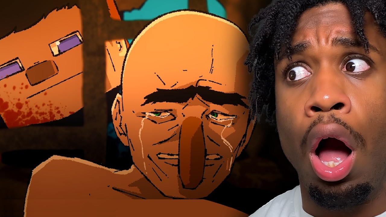 This Minecraft Anime Is PEAK (A Villagers Night) - YouTube