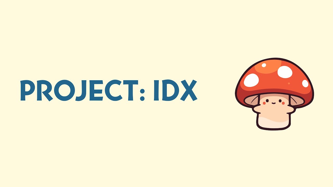 🚀 Project-IDX : Cloud Coding pertama dari Google(?) - YouTube