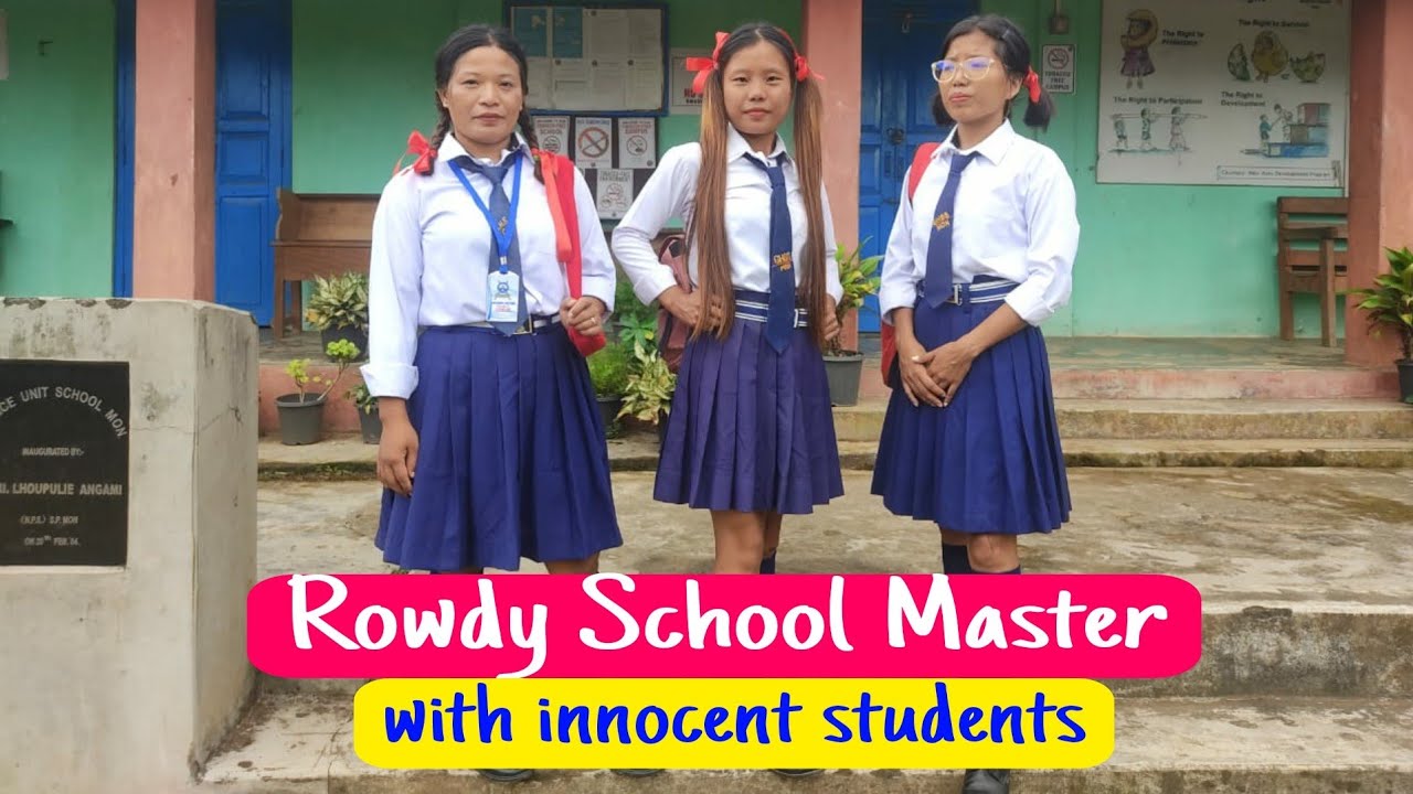 Rowdy School Master with Innocent Students. - YouTube