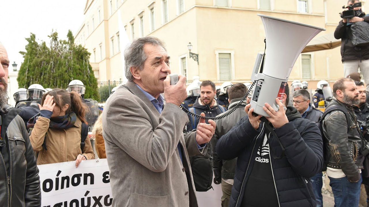 ΧΑΙΡΕΤΙΣΜΟΣ Γ. ΔΕΛΗ ΣΤΗΝ ΚΙΝΗΤΟΠΟΙΗΣΗ ΕΚΠΑΙΔΕΥΤΙΚΩΝ ΚΑΙ ΦΟΙΤΗΤΩΝ - YouTube