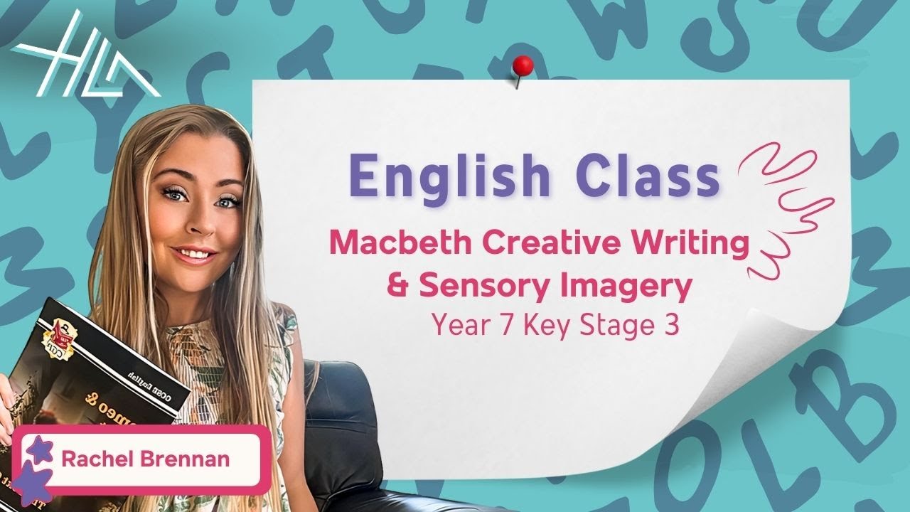 Year 7 Key Stage 3 English Lesson: Macbeth Creative Writing & Sensory ...