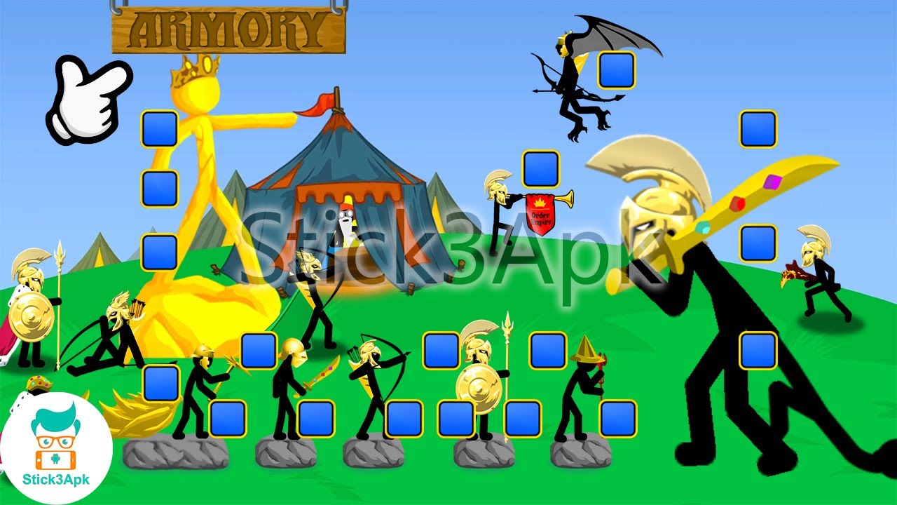 ALL SKIN GOLDEN SPEARTON, ARCHIDON, GIANT, GRIFFON, SWORD, MINER ...