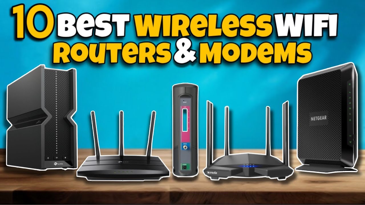 Top 10 Wireless WiFi Routers & Modems On Amazon 2025 🔥 Fast Internet ...