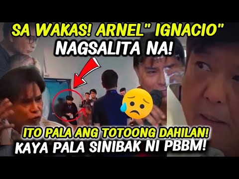 GRABE! KAYA PALA SINIBAK SI ARNEL IGNACIO! ITO PALA ANG TOTOONG DAHILAN! KAYO NA ANG HUMUSGA! # ...