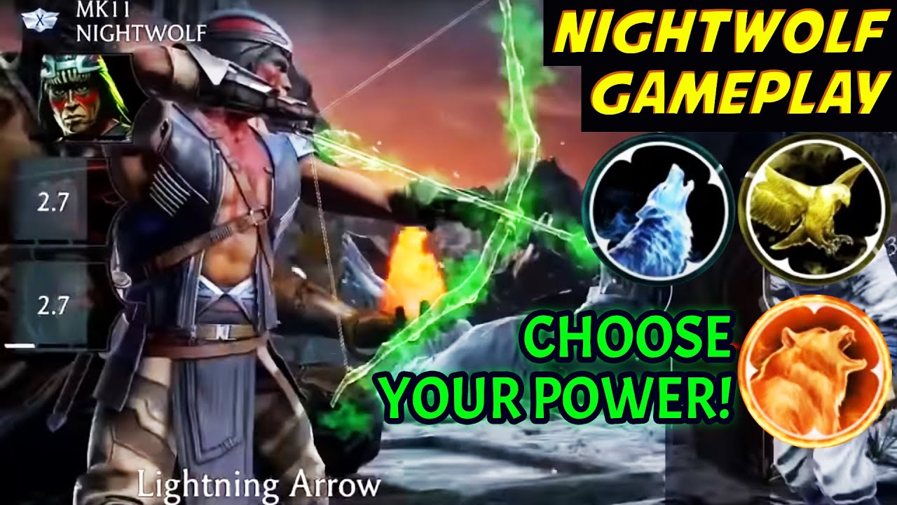 MK Mobile. Nightwolf Official Gameplay. My First Impressions, is ...