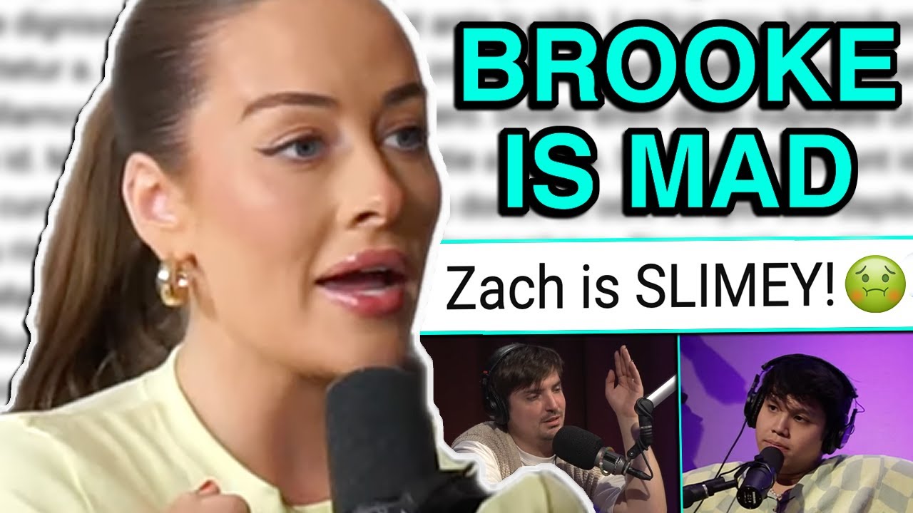 BROOKE SCHOFIELD CALLS OUT ZACH SANG (clinton kane exposed + full story ...