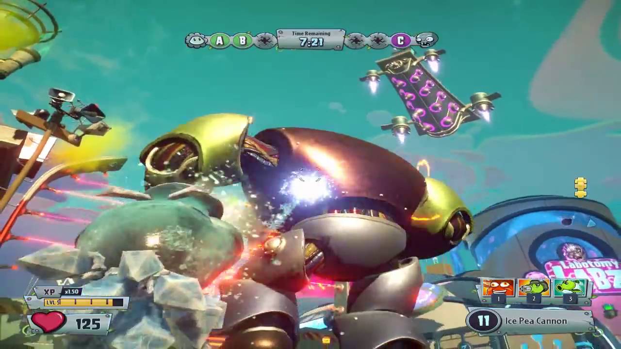 Plants vs Zombies Garden Warfare 2:Hero Showcase: Ice Pea Pvzgw2 Vs ...