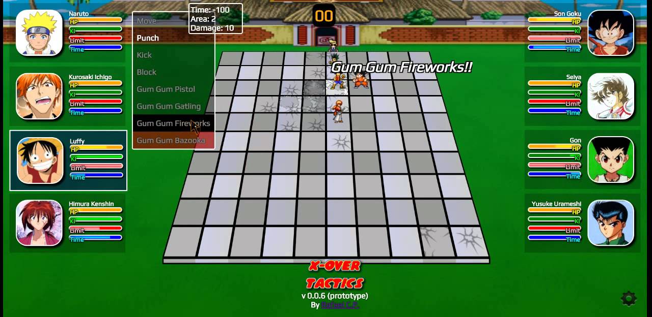 X-Over Tactics v0.0.6 in-game video - YouTube