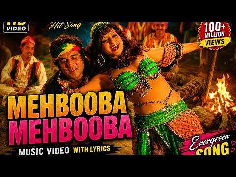 🎵 Mehbooba Mehbooba | Classic Bollywood Hit Song | Evergreen Song | HD Music Video