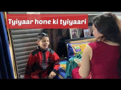When we try to get ready || Jb hum tyiyaar hotey hai || My vlogs ...