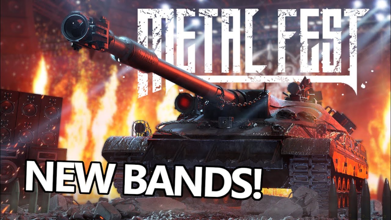 METAL FEST IS BACK and with NEW BANDS! in World of Tanks Console - YouTube