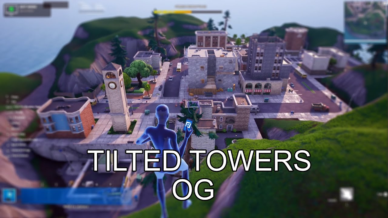 Tilted Towers [OG] #uefn #ad #howto #tiltedtower #tilted #og #poi - YouTube