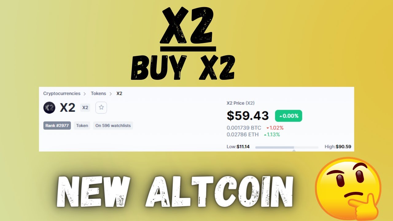 How to Buy X2 crypto/ Token in PancakeSwap | X2 coin - YouTube
