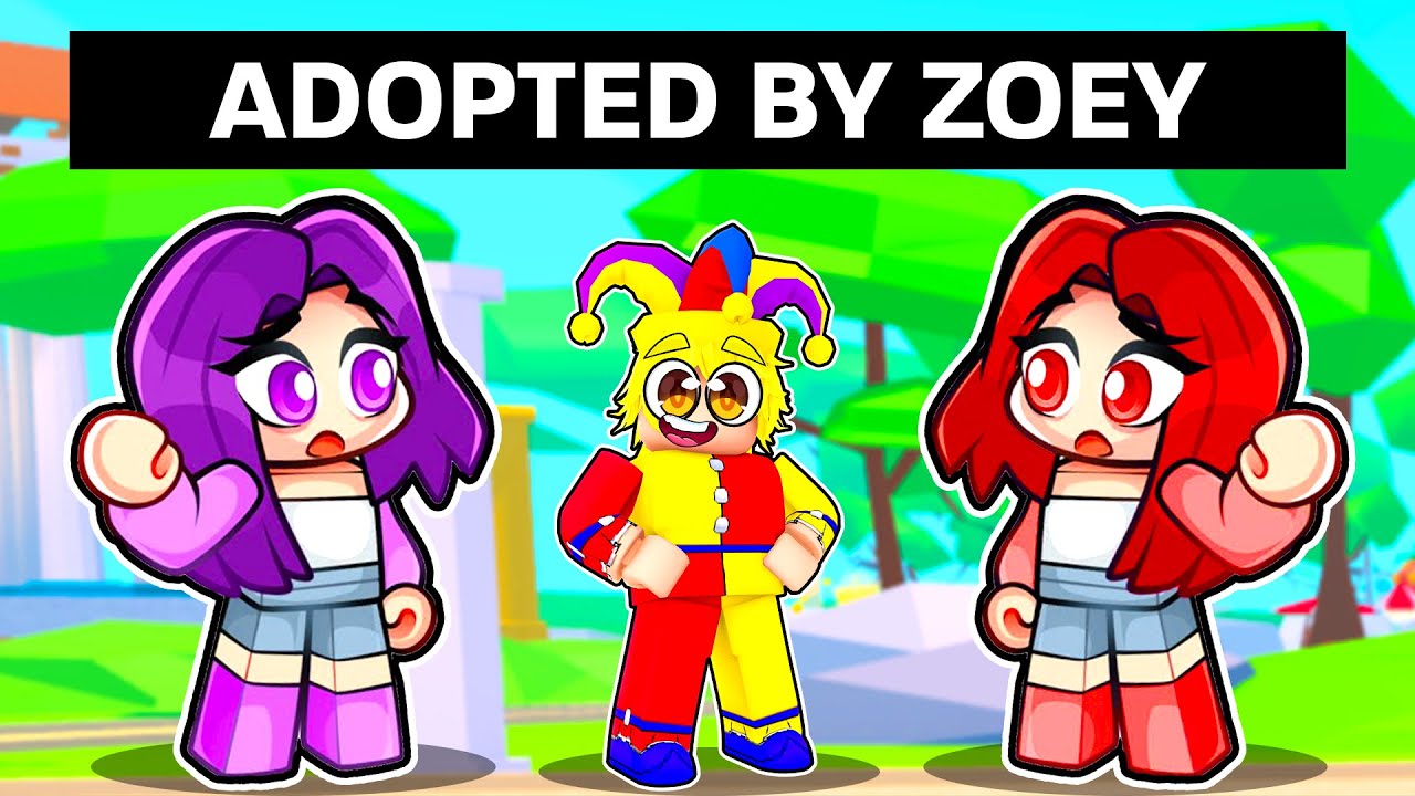 ADOPTED by ZOEY in Roblox - YouTube